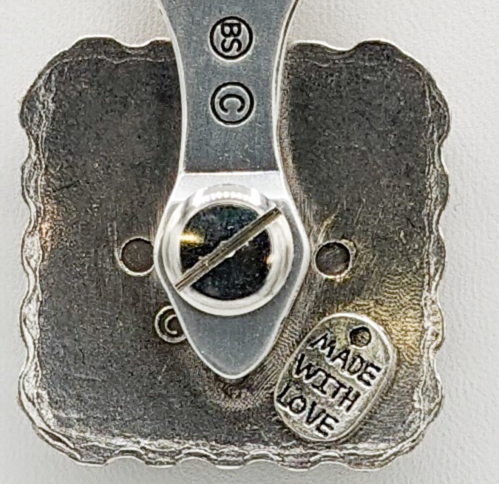 Bucking Horse Concho Keychain - Shop Wyoming